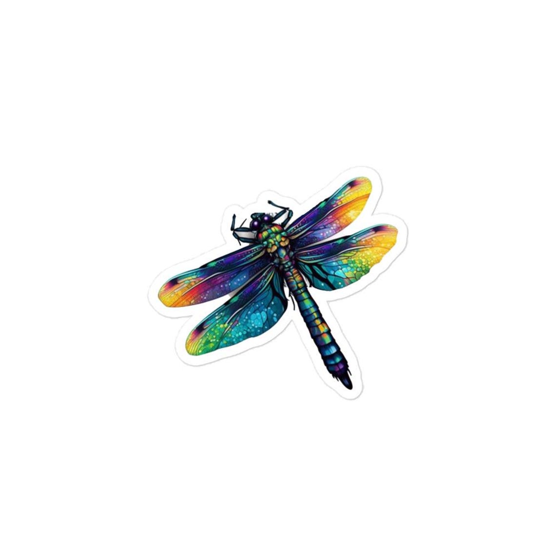 Dragon Fly Sticker - Etsy