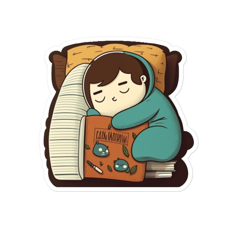 Bedtime Sticker - Etsy