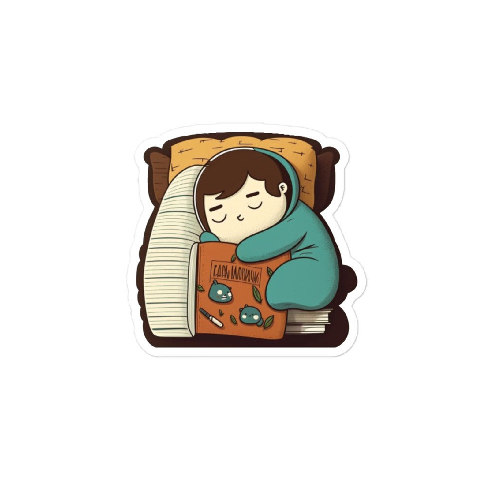 Bedtime Sticker - Etsy