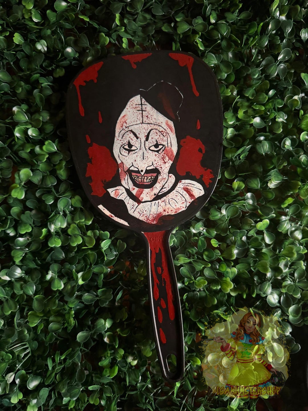 Art the Clown Terrifier Handheld Mirror Handpainted - Etsy