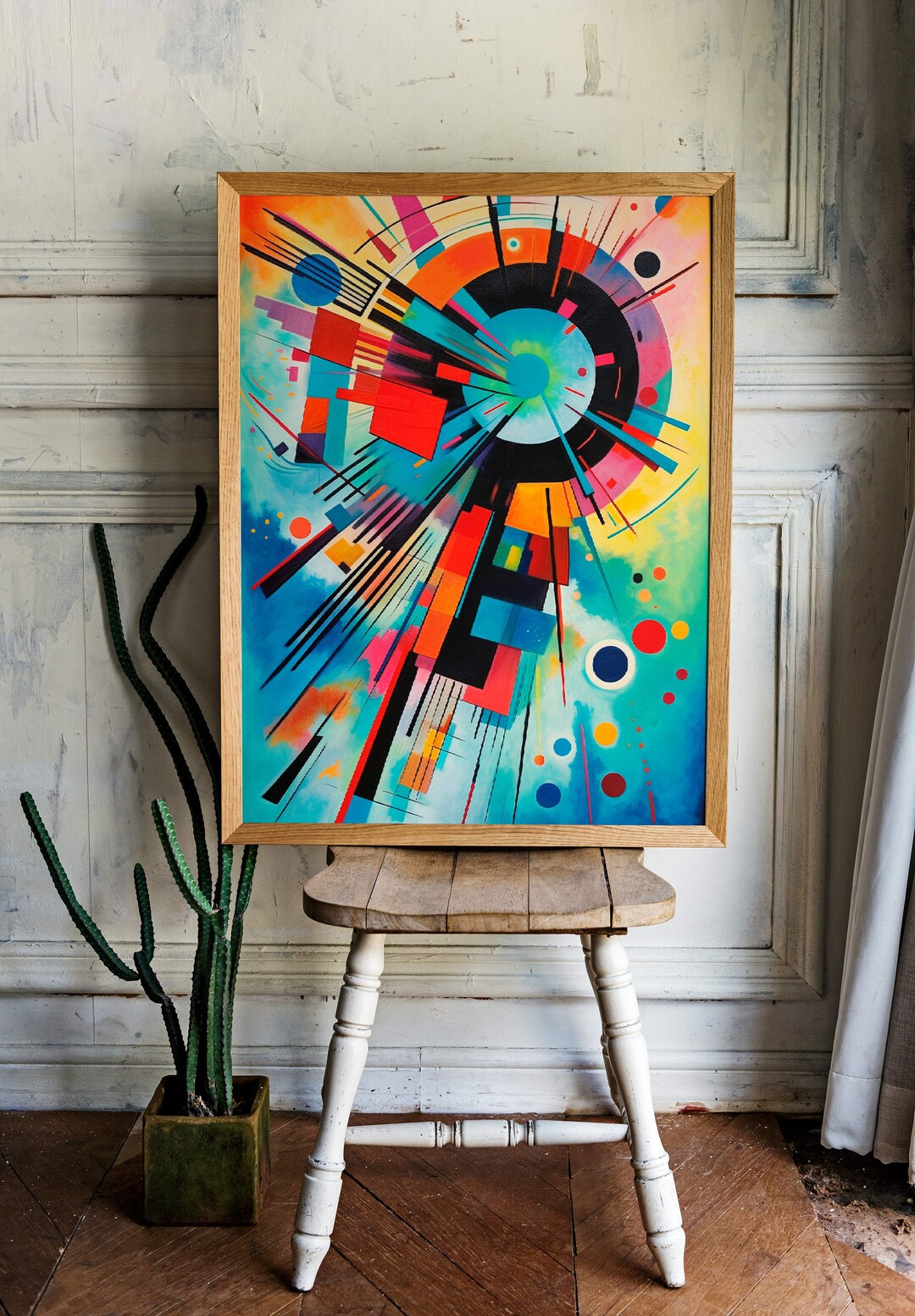 Beautiful, Colorful Modern Day Abstract Art, High Premium Quality ...