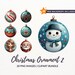 Christmas Ornament Clipart Bundle - 20 Festive Holiday PNG Images ...