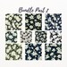 White Flower Seamless Pattern - 20 Watercolor Floral Digital Paper for ...