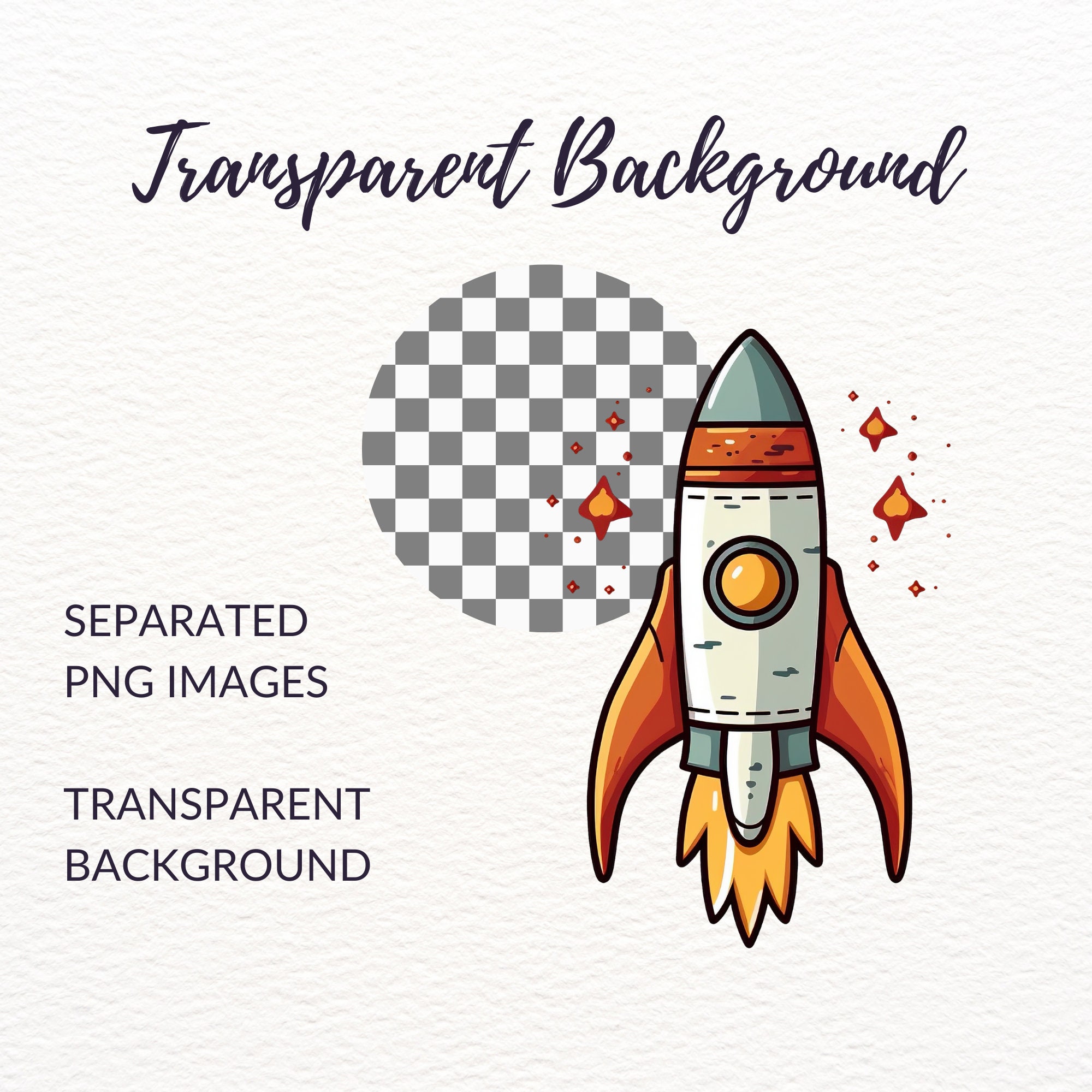 Space Rocket Clipart Bundle 20 Astronaut and Rocket Ship PNG - Etsy