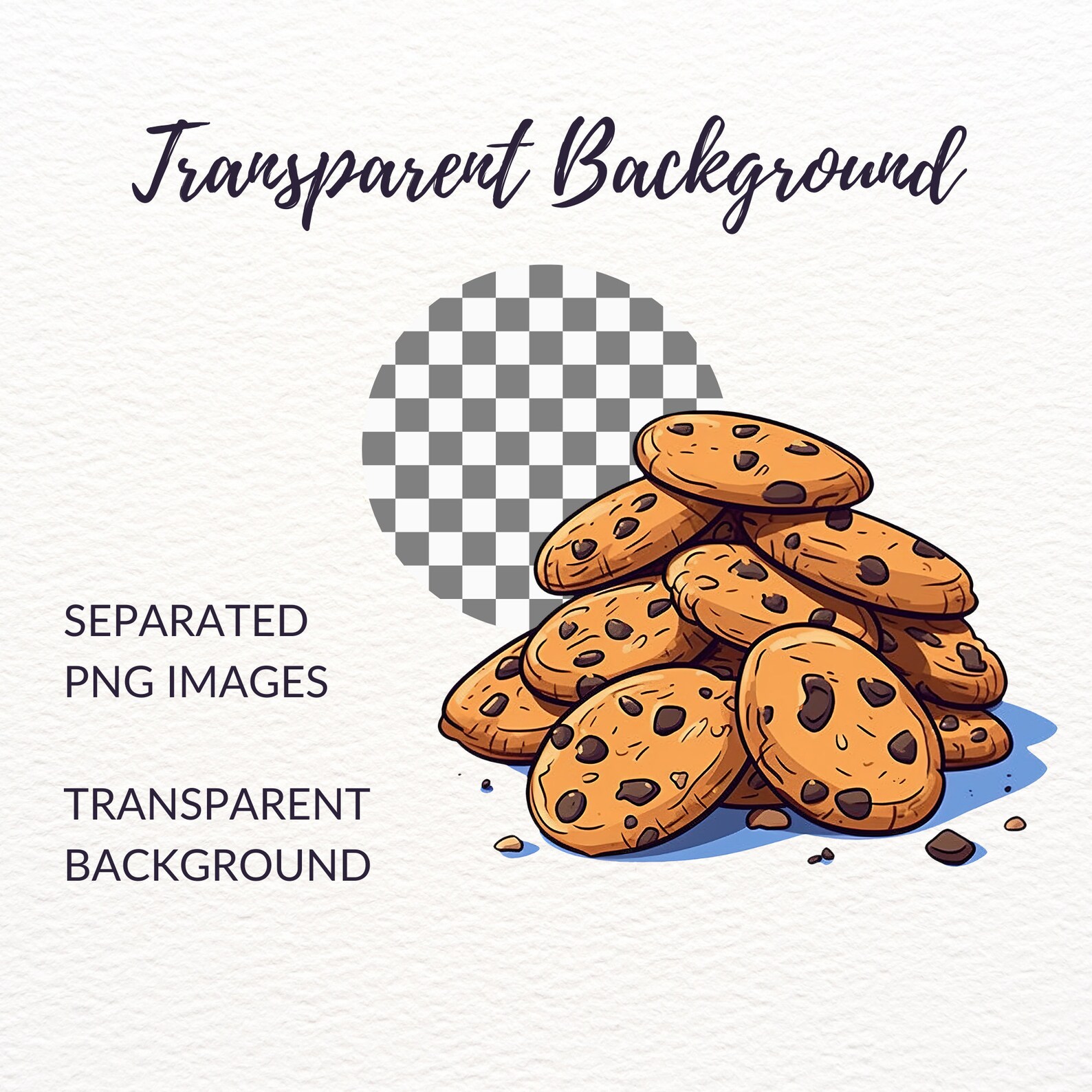 Cookies Clipart Bundle - 20 Baking PNG Images for Partys and ...