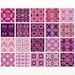 Pink Gothic Seamless Pattern - 20 Digital Paper Backgrounds for ...