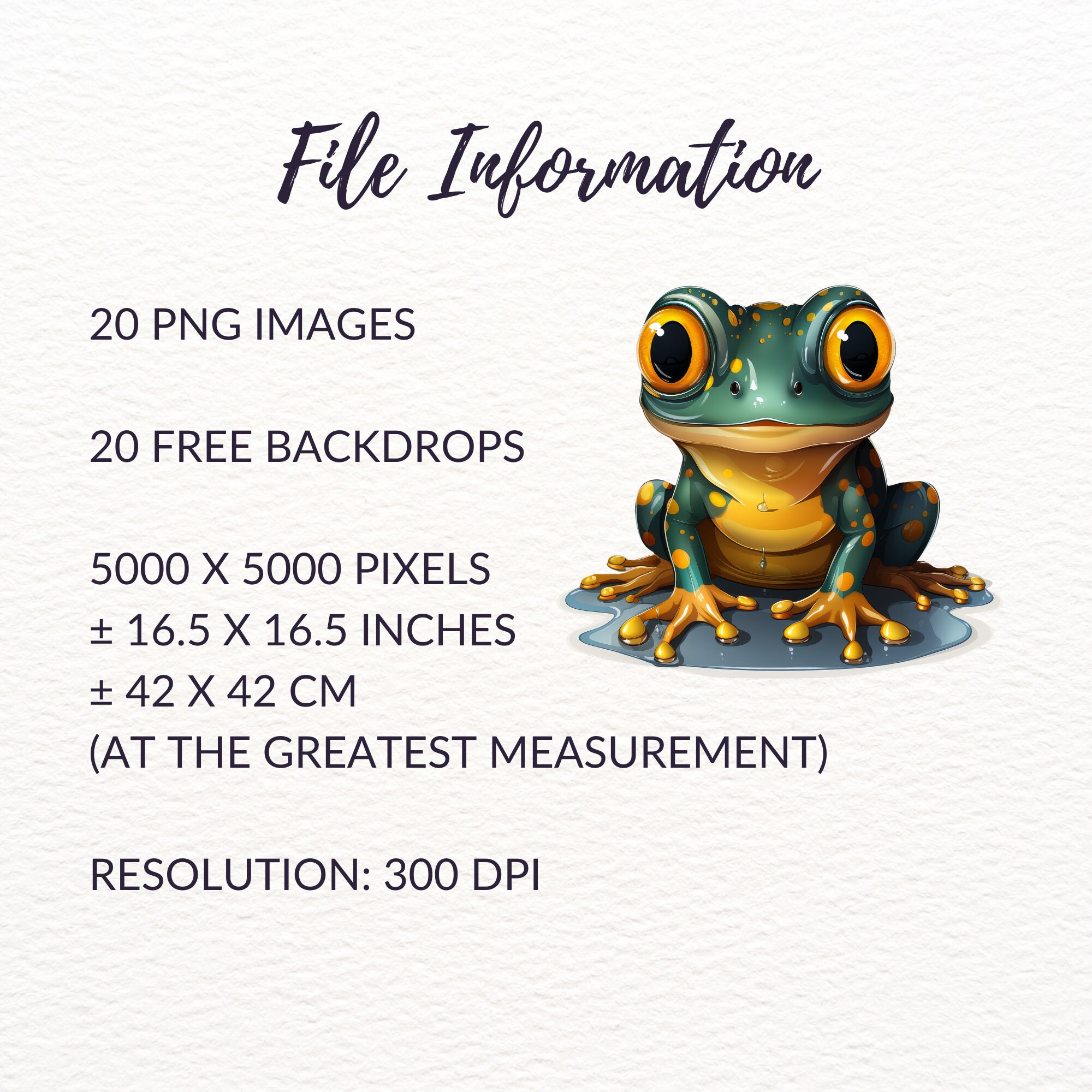 Frog Clipart Bundle 20 Transparent PNG Images for Digital Crafting ...