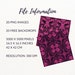 Pink Gothic Seamless Pattern - 20 Printable Pink Textures, Instant ...