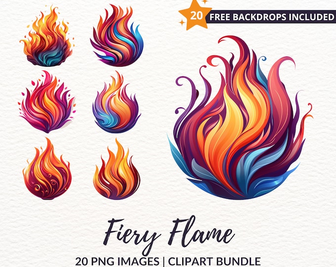 Fiery Animals Clipart PNG, Lion, Tiger, Snake & Bear With Flames ...
