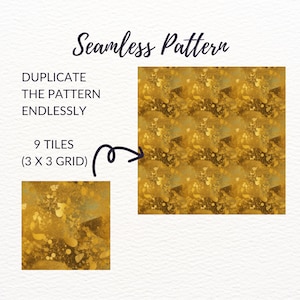 Gold Glitter Seamless Pattern - 20 Gold Digital Paper for Scrapbooking ...