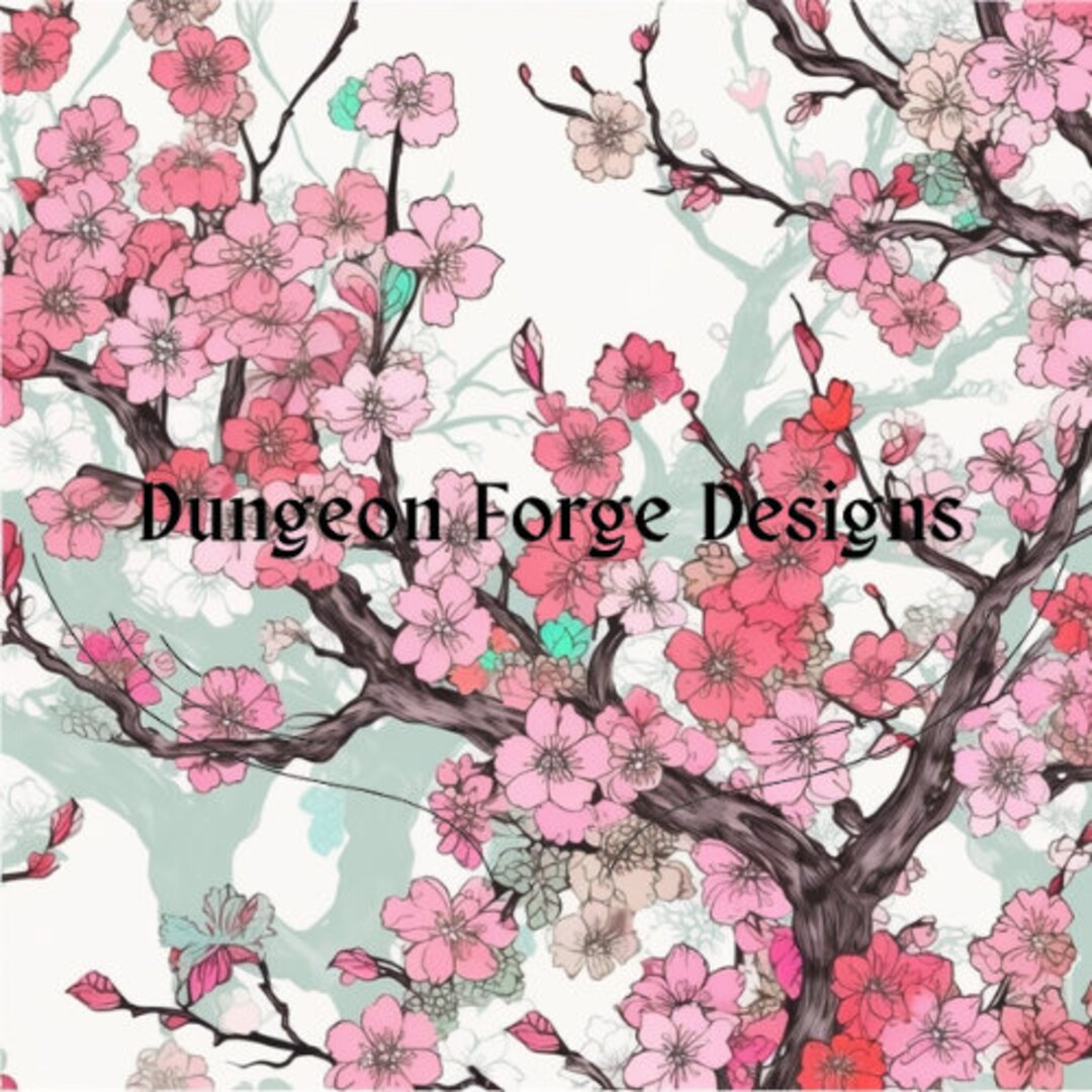 Spring Pack, Sakura Edition, Sakura Tree, Spring, Digital Print ...