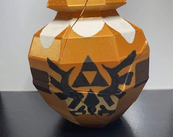 Zelda-inspired Breakable Pot With Rupees and Stronger Magnets Perfect ...