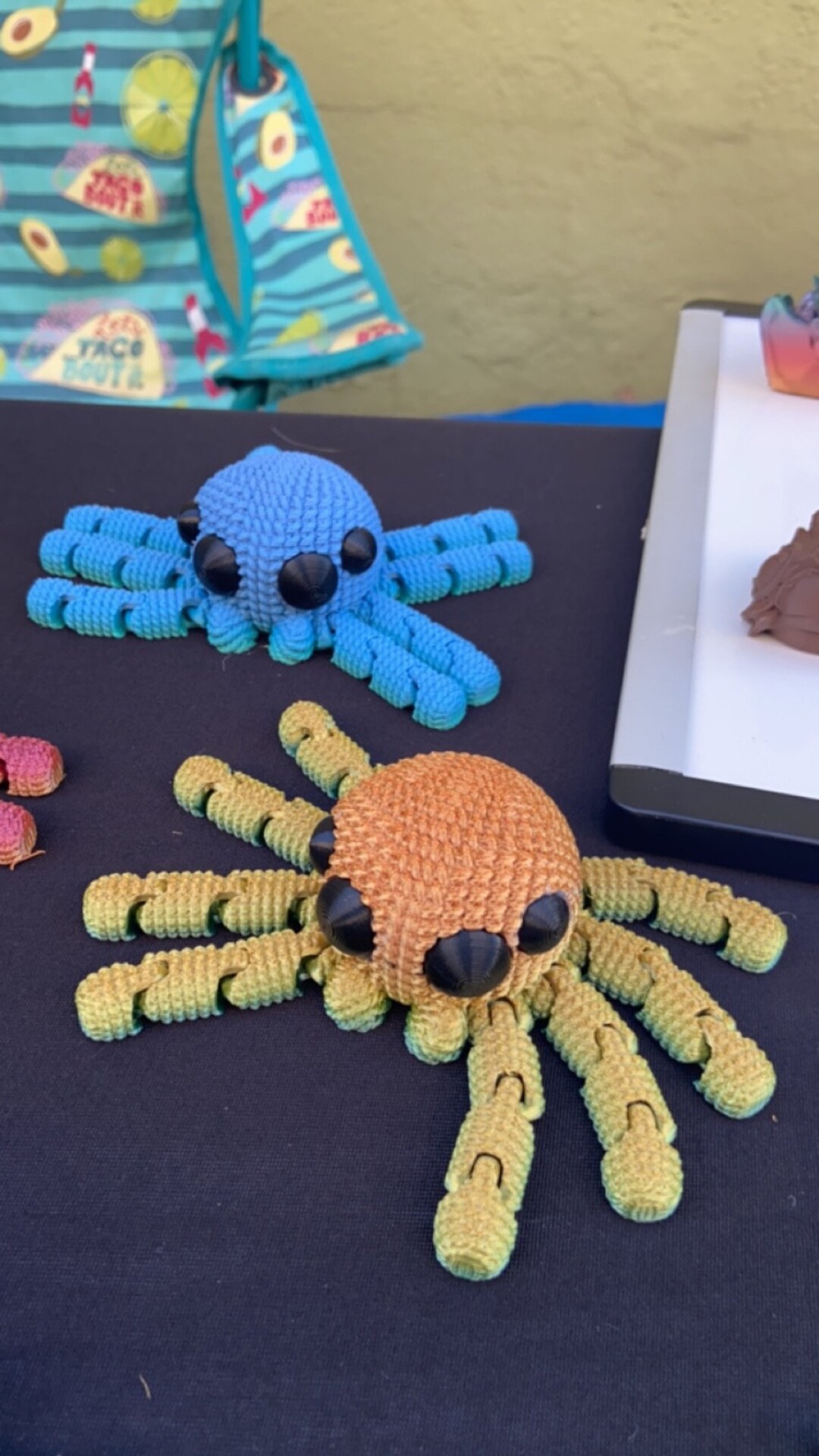 Crocheted Spider Articulated Flexis - Etsy