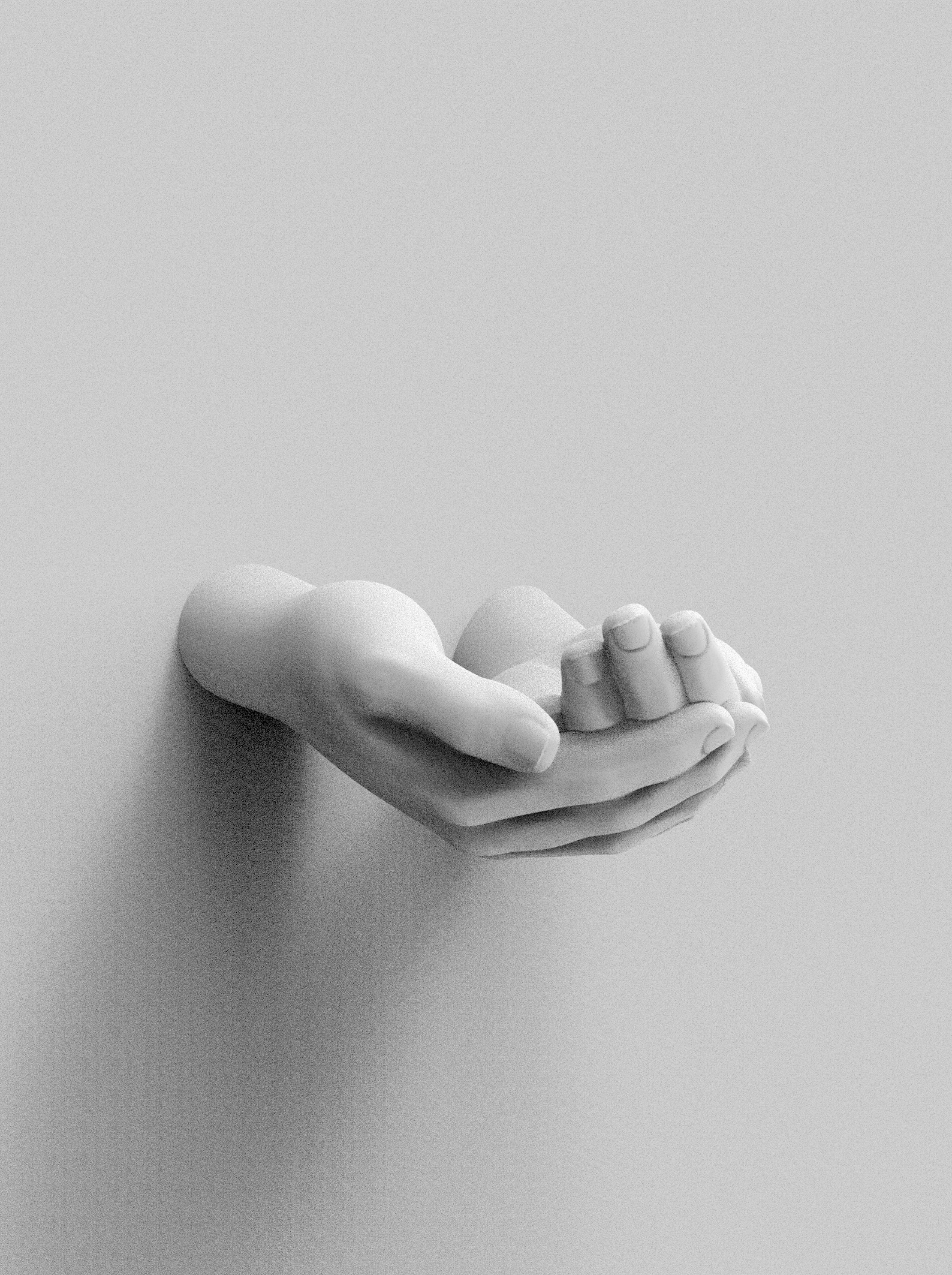 Hand Sculptures SET OF 4 STL Files, 3D Print File, Wall Decor Stl Files ...