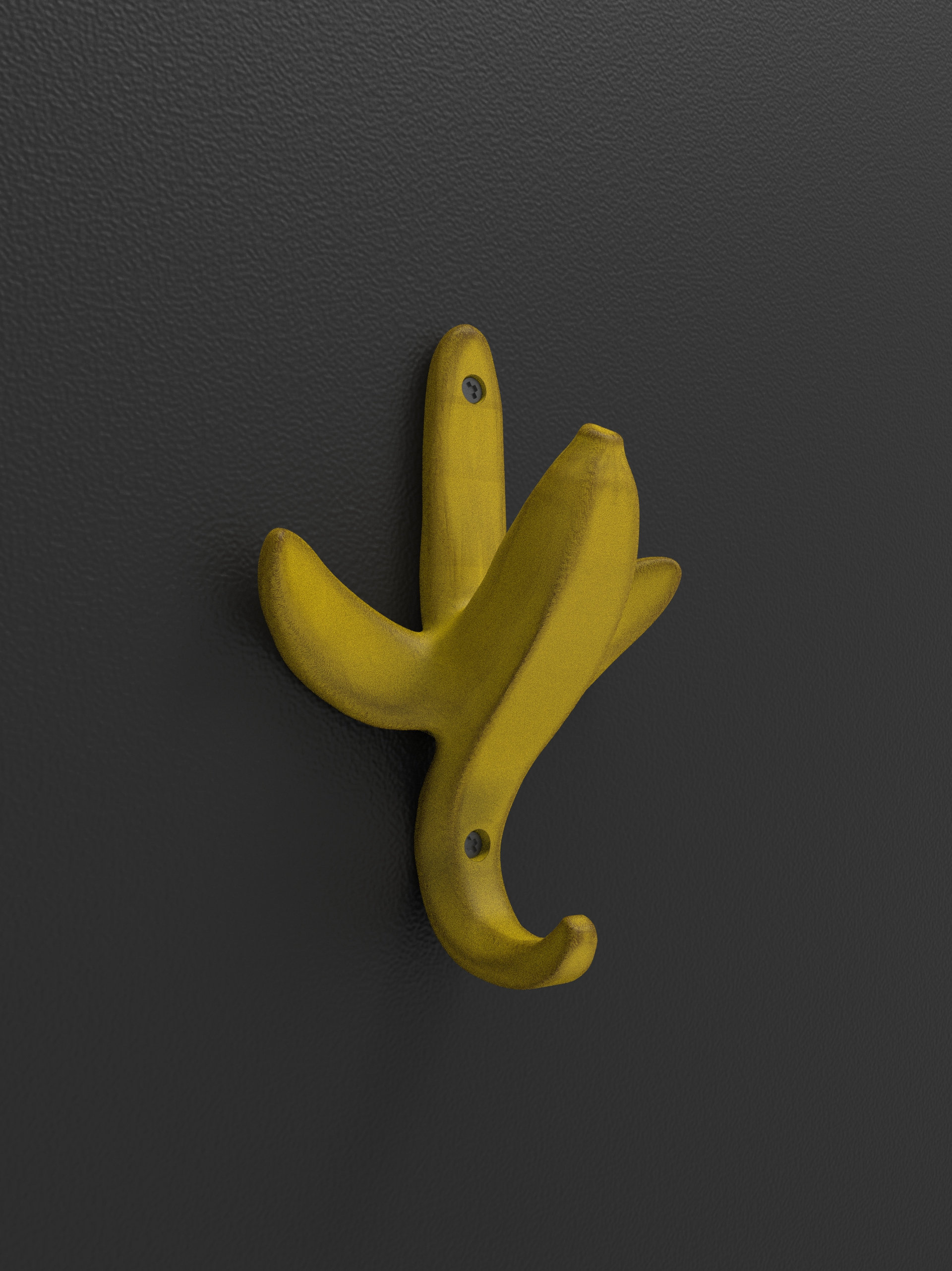 Banana Wall Hook, 3D PRINT STL FILES | Home Decor Gift | Coat Hanger ...