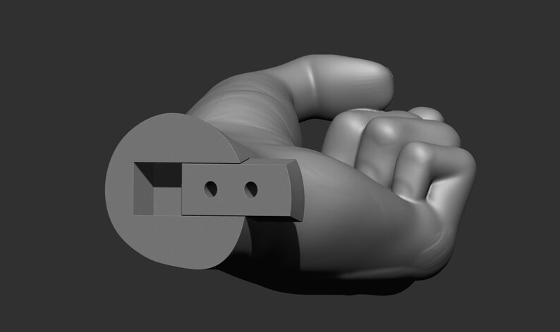 Hand Sculptures SET OF 4 STL Files, 3D Print File, Wall Decor Stl Files ...