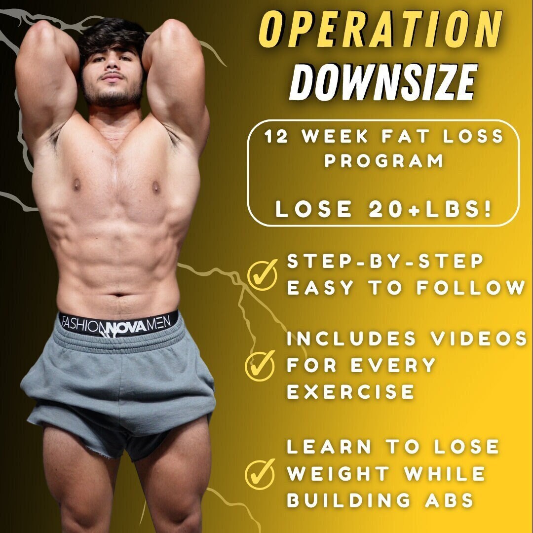 Operation Downsize 12 Week Weight Loss Program Lose 20 Pounds With This ...