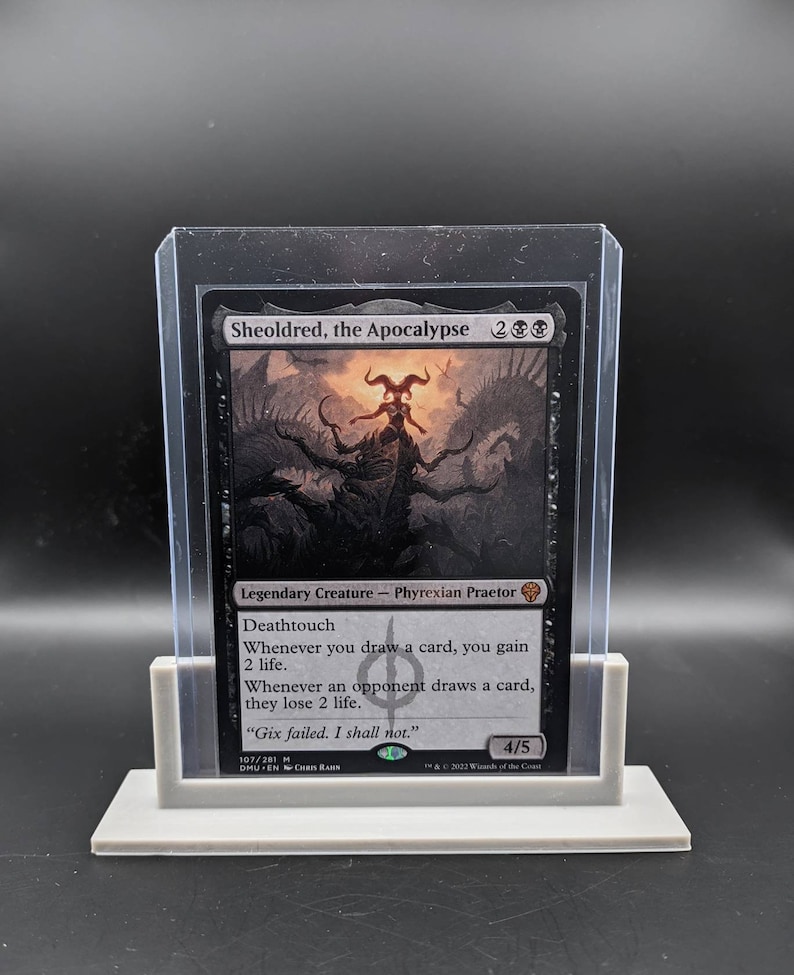 Card Display Stand for Toploader Sleeves (1, 3, and 5 Packs) - Etsy