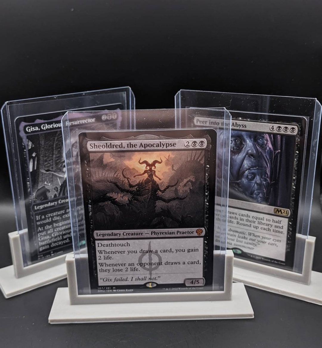 Card Display Stand for Toploader Sleeves (1, 3, and 5 Packs) - Etsy