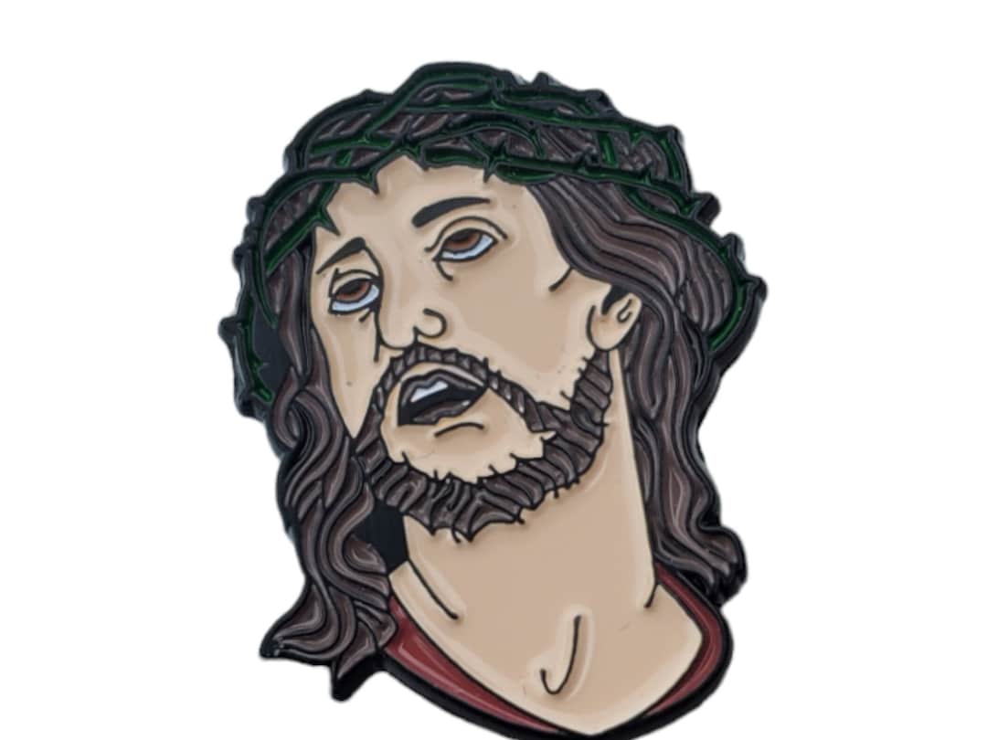 JESUS CHRIST Pin for Caps, Jesus Pin for Hats - Etsy