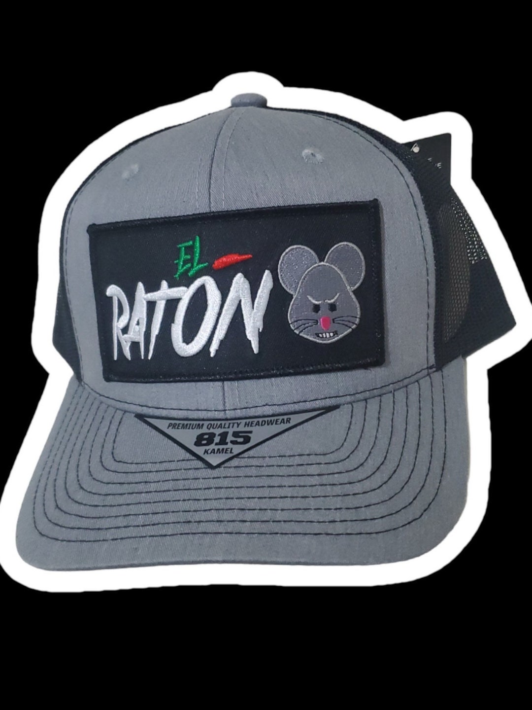 Ovidio Guzman El Raton Chapo Cap Mexico Gray Gray SNAPBACK - Etsy
