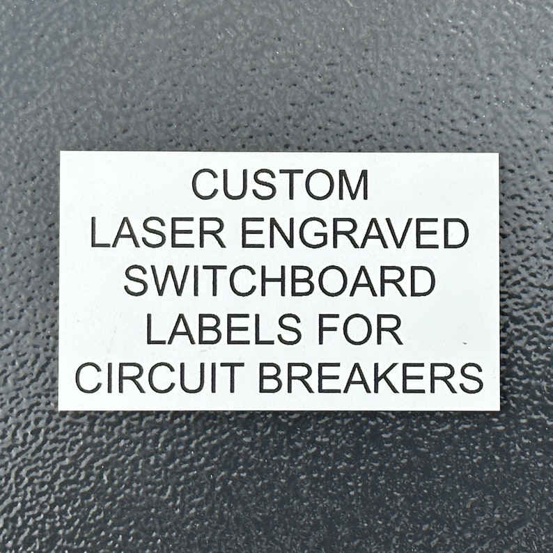 Custom Switchboard, Powerpoint, CB Labels - Laser Engraved Traffolyte ...