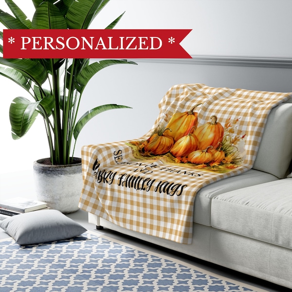 Fall Throw Blanket - Etsy