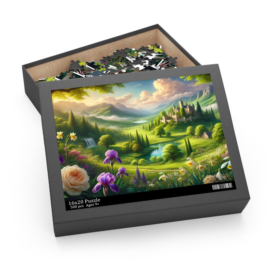 ACOTAR Jigsaw Puzzle Spring Court A Court of Thorns and Roses Fan Art ...