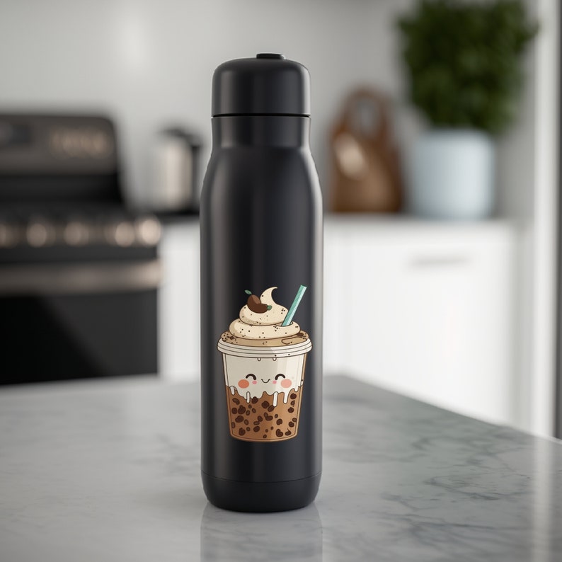 Coffee Sticker, Coffee Lover , Phone Sticker, Frappuccino, Sticker ...