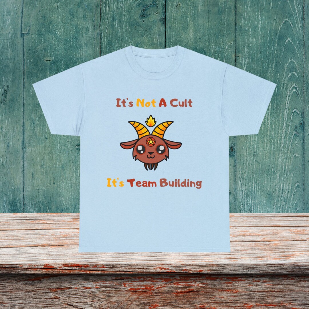 Funny Cult Tee, Team Building Shirt, Meme Gift Shirt, Funny Gift Tee ...