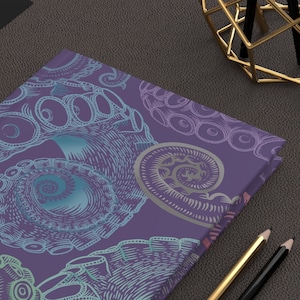 Octopus Writing Journal, Kraken Tentacle Notebook, Sea Life I Love ...