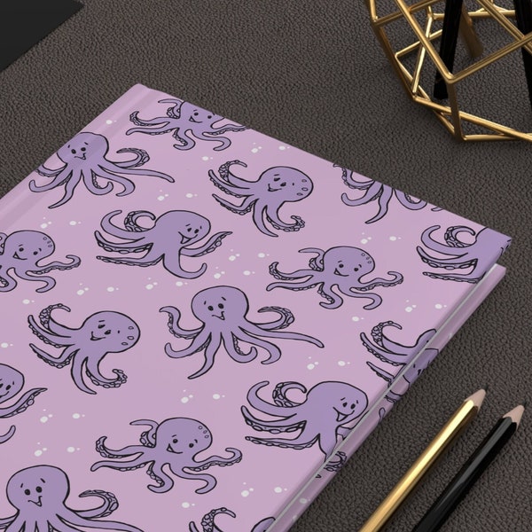 Octopus Notebook - Etsy