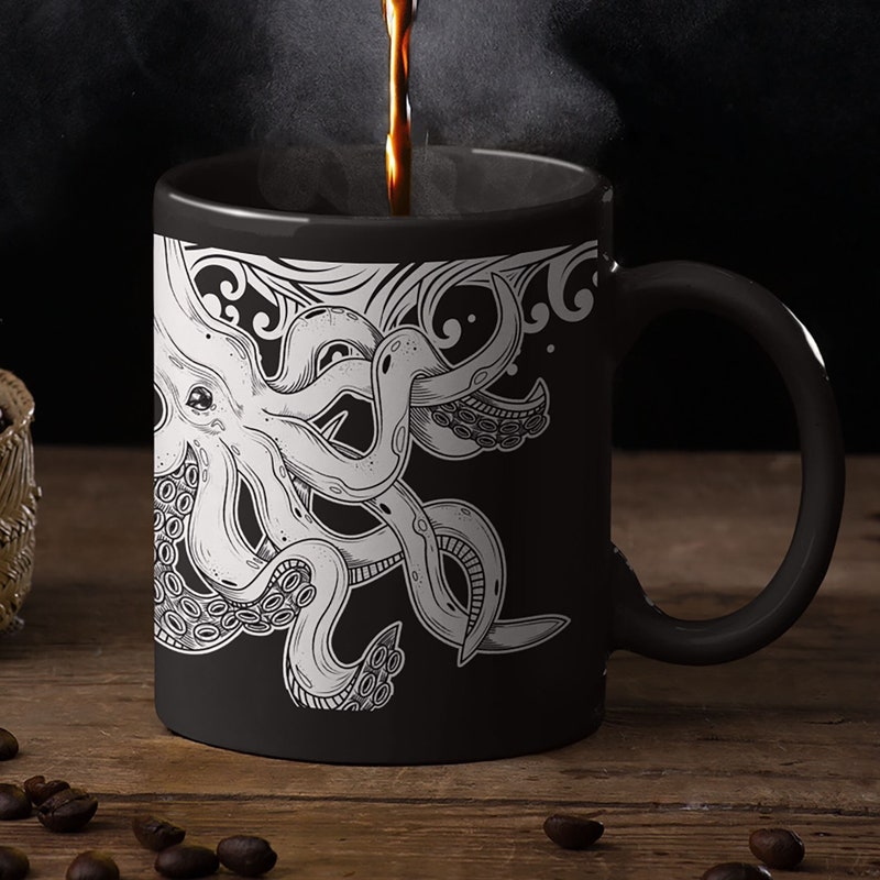 Octopus Cup - Etsy