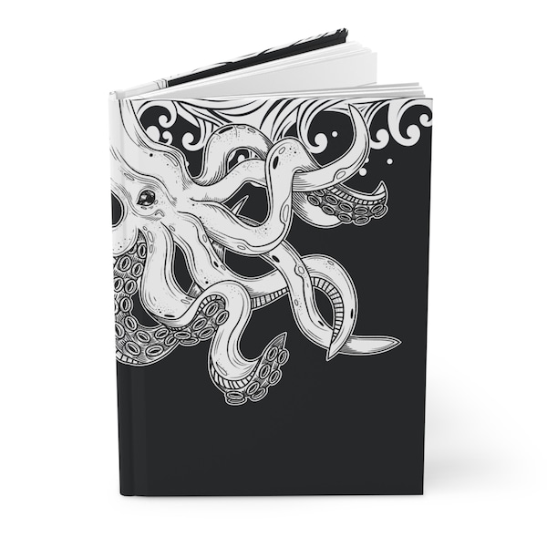 Octopus Notebook - Etsy