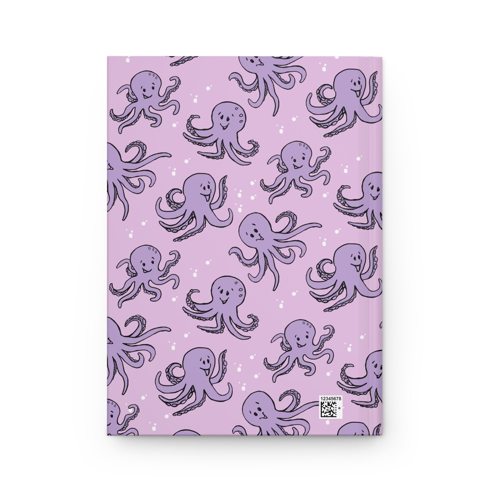 Writing Journal, Octopus Notebook, Sea Life Blank Journal, Squid ...