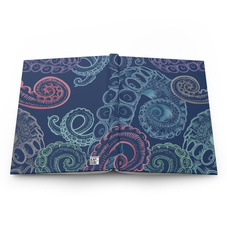 Octopus Writing Journal, Kraken Tentacle Notebook, Sea Life I Love ...