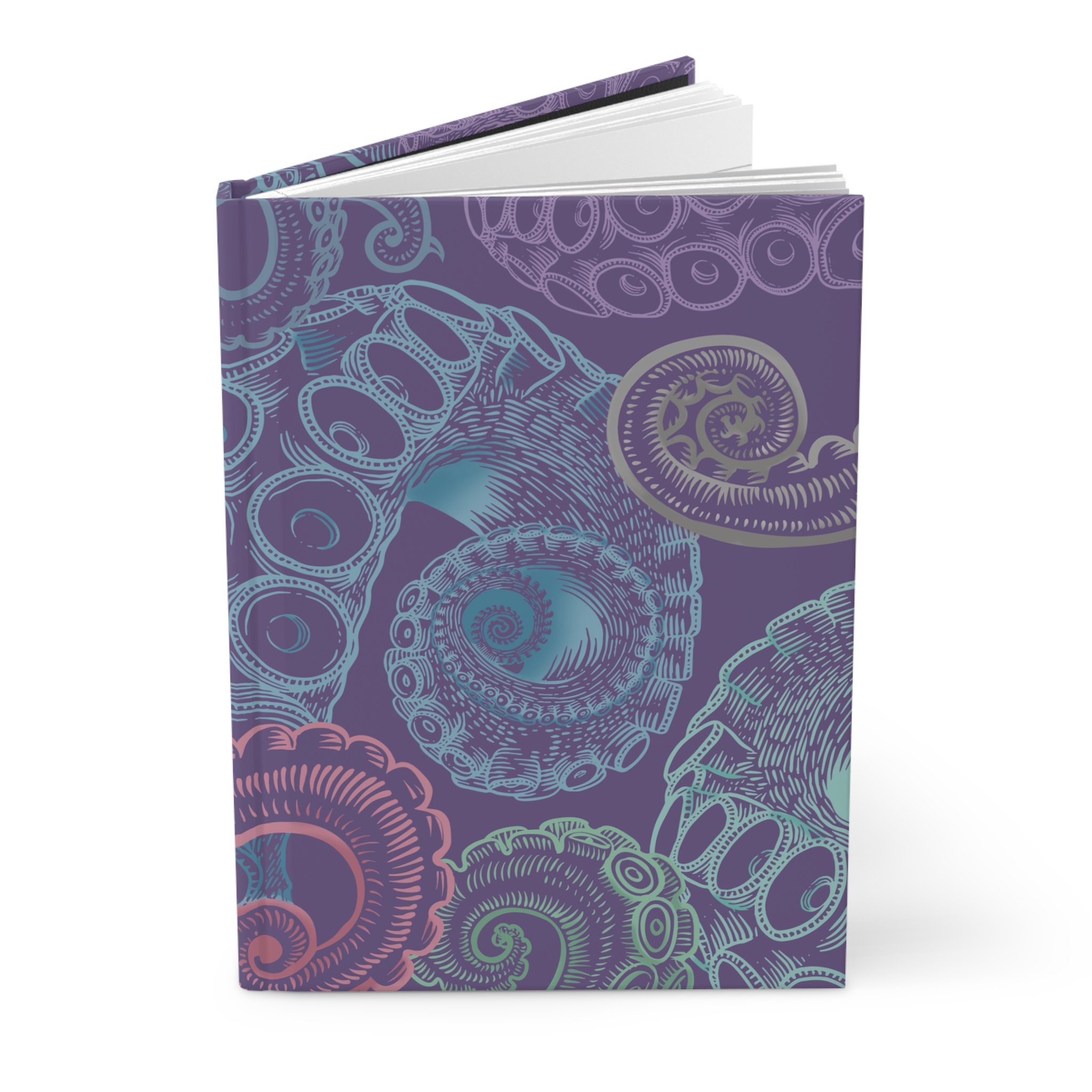 Octopus Writing Journal, Kraken Tentacle Notebook, Sea Life I Love ...