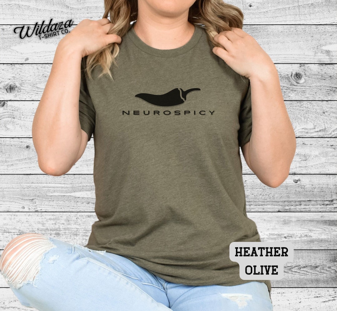 Neurospicy Hot Pepper T-shirt, Neurodiversity Appreciation ...