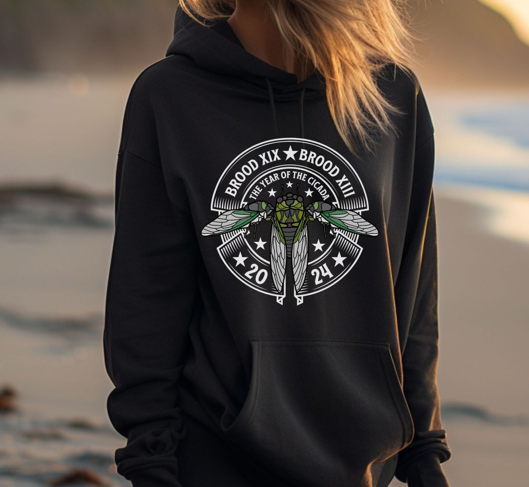 The Year of the Cicada Hoodie for Insect Lovers and Cicada Enthusiasts ...