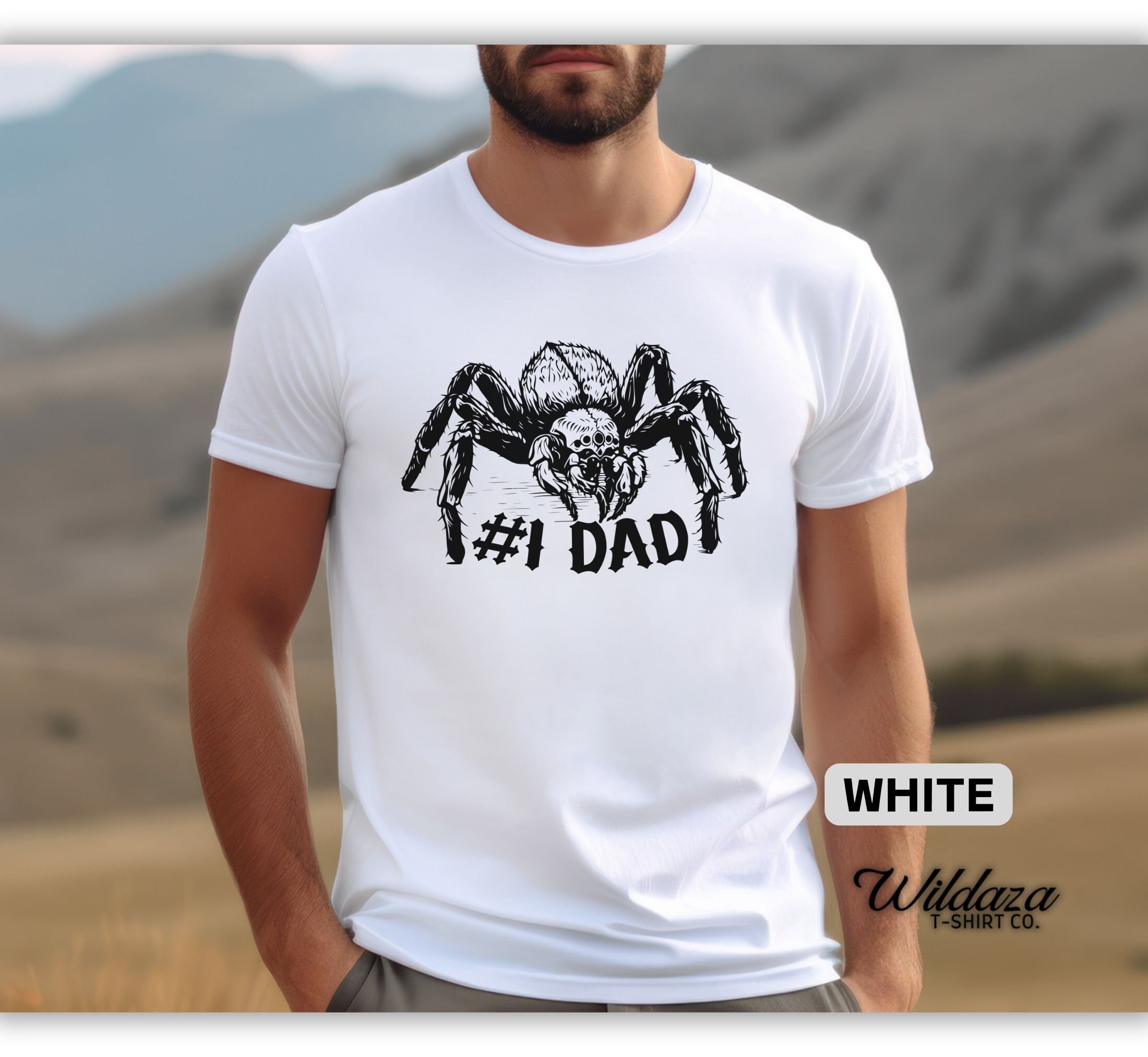Number 1 Dad Tarantula T-shirt, Entomology Enthusiast Gifts, Gift for ...