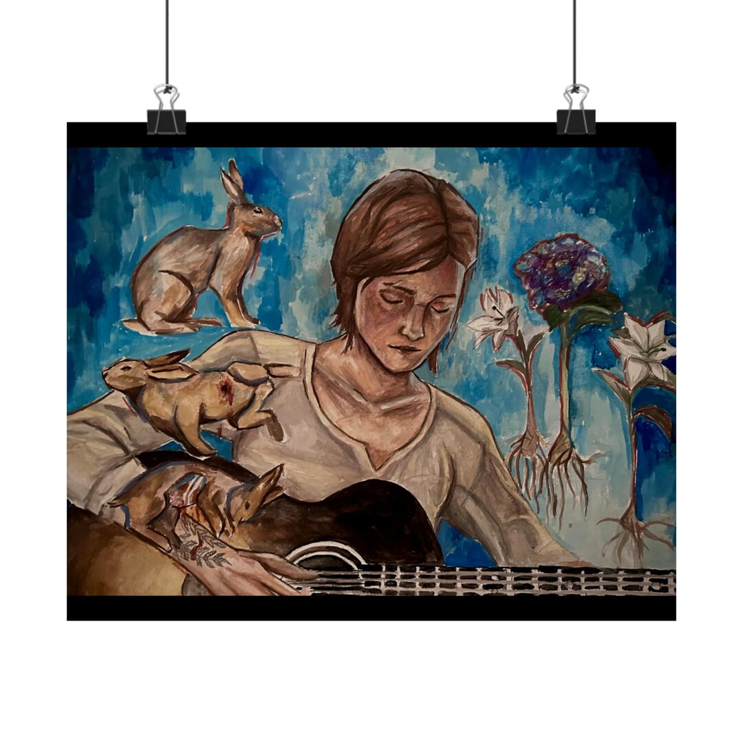 Ellie Guitar Poster - Etsy