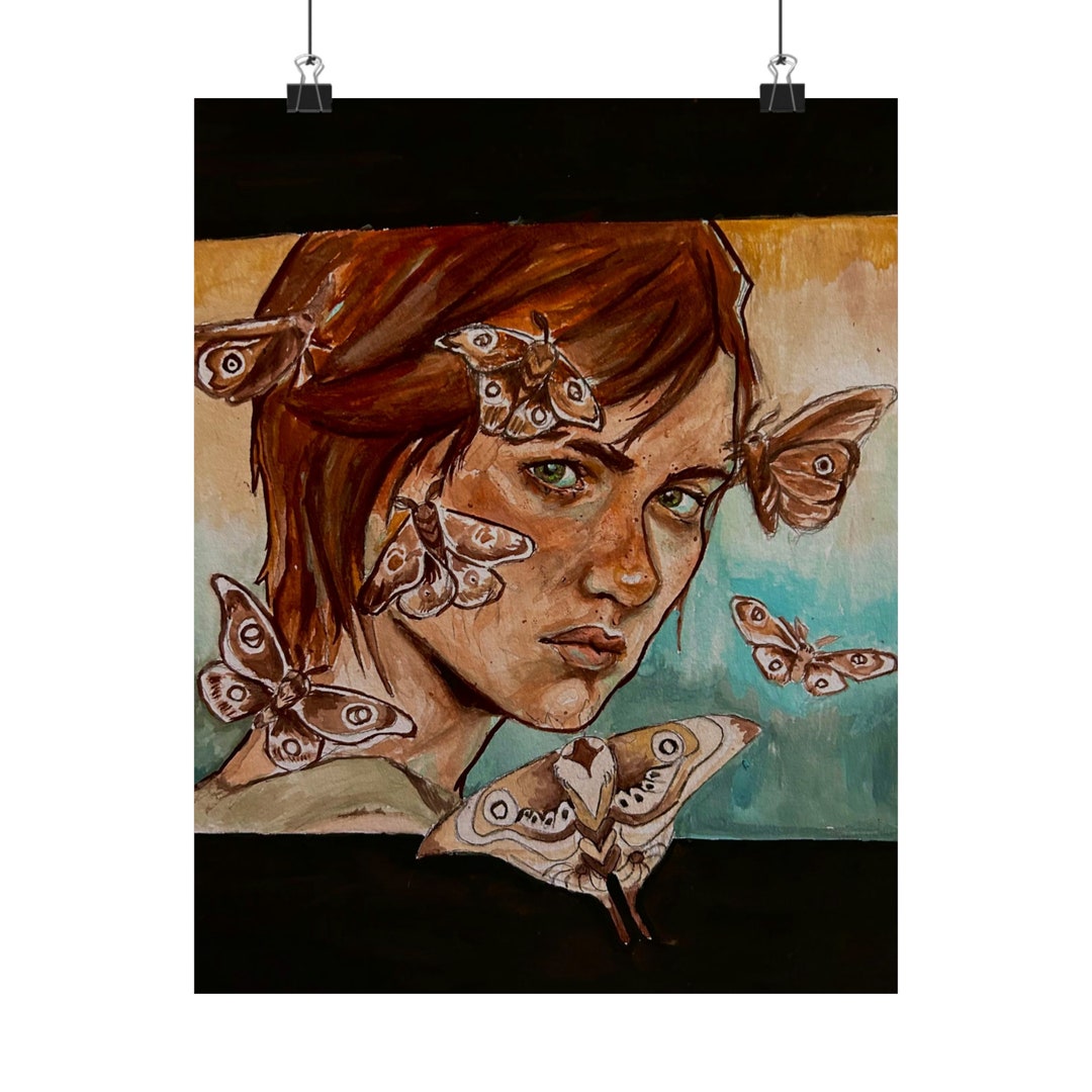 Ellie TLOU2 Moth Poster - Etsy