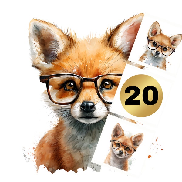 Glasses Clip Art - Etsy