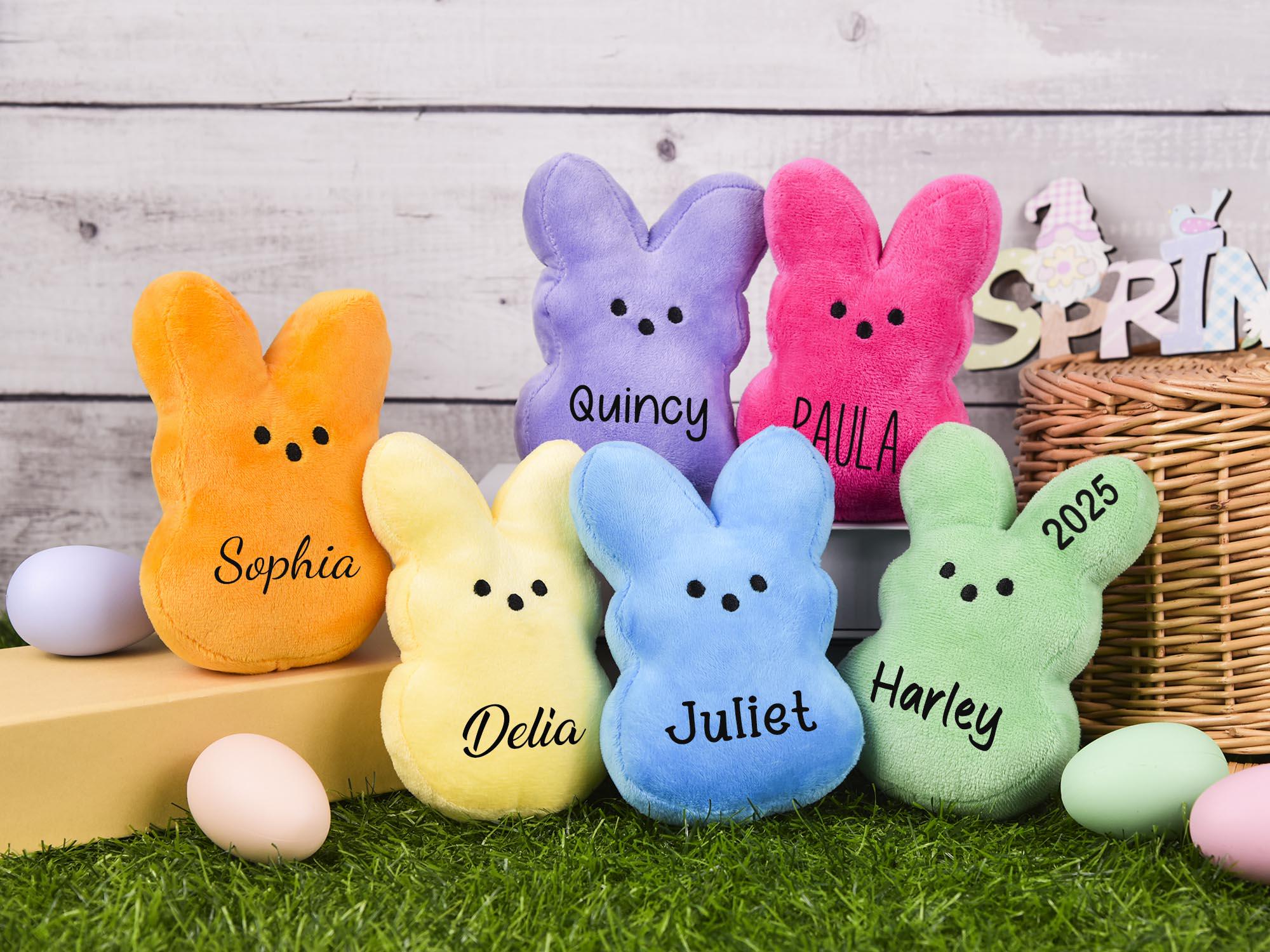Easter Peep Bunny,mini Peeps Plush Doll,personalized Plush Peeps With ...