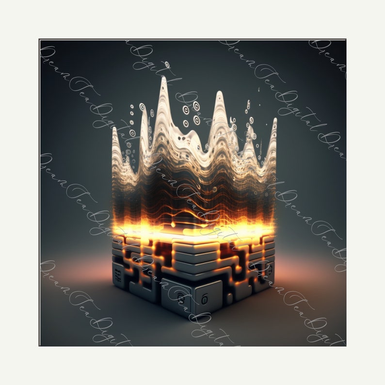 Soundwave QR Code Midjourney Sound Wave Soundwave Art Angel Numberangel ...