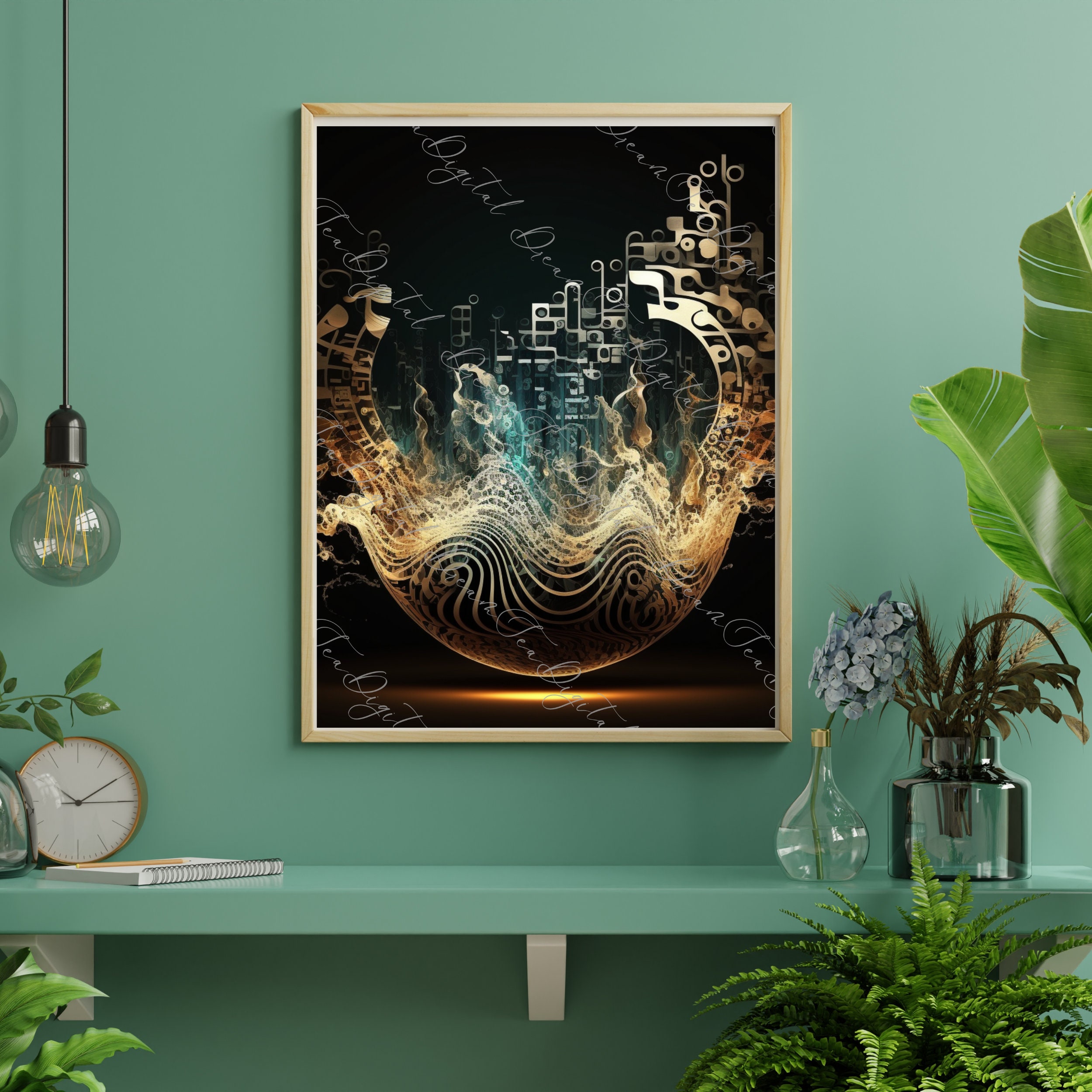 QR Code Soundwave Midjourney Sound Wave Soundwave Art Angel Numberangel ...