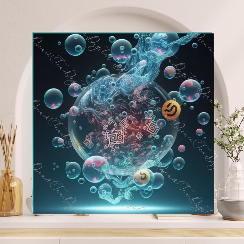 QR Code Soundwave Midjourney Sound Wave Soundwave Art Angel Numberangel ...