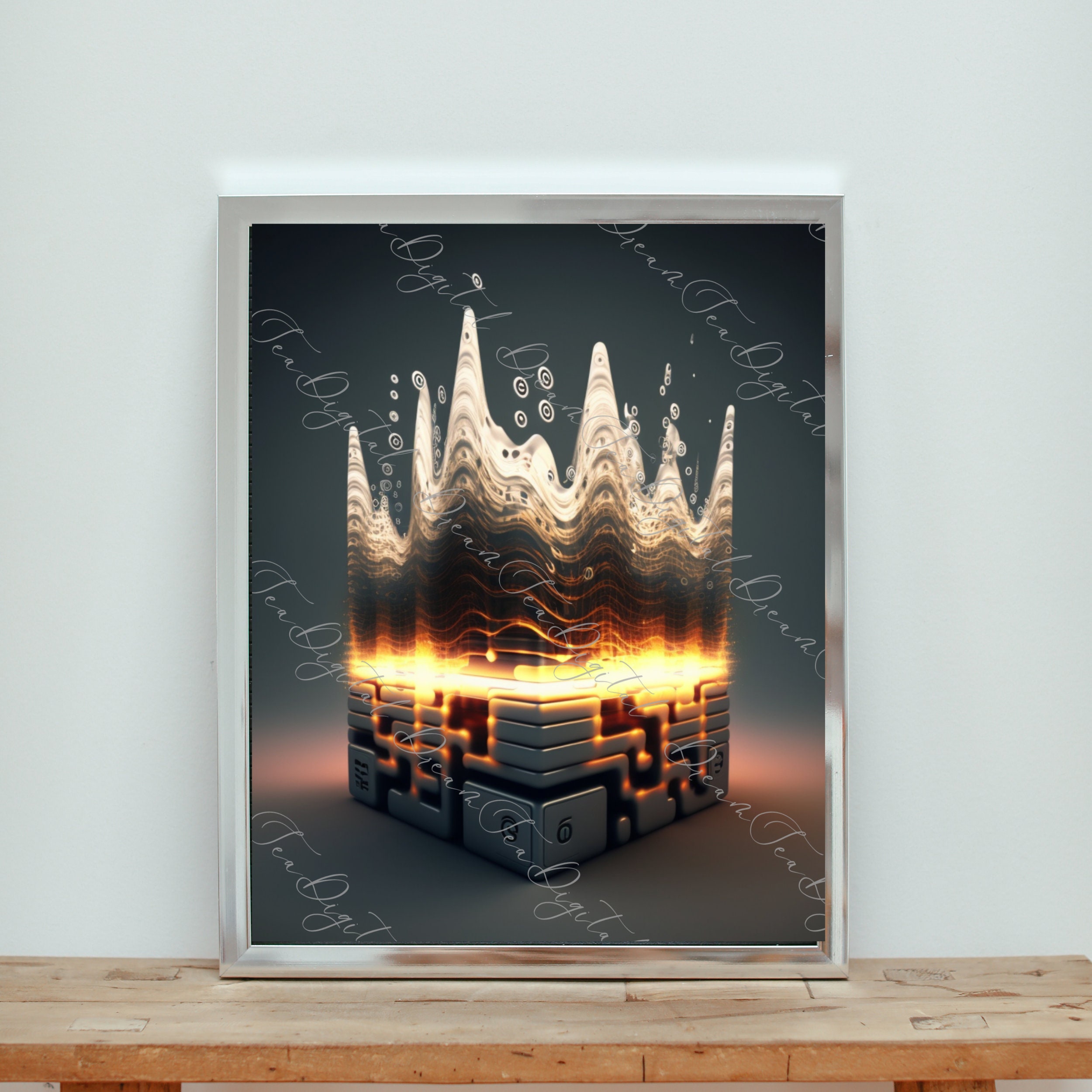 Soundwave QR Code Midjourney Sound Wave Soundwave Art Angel Numberangel ...