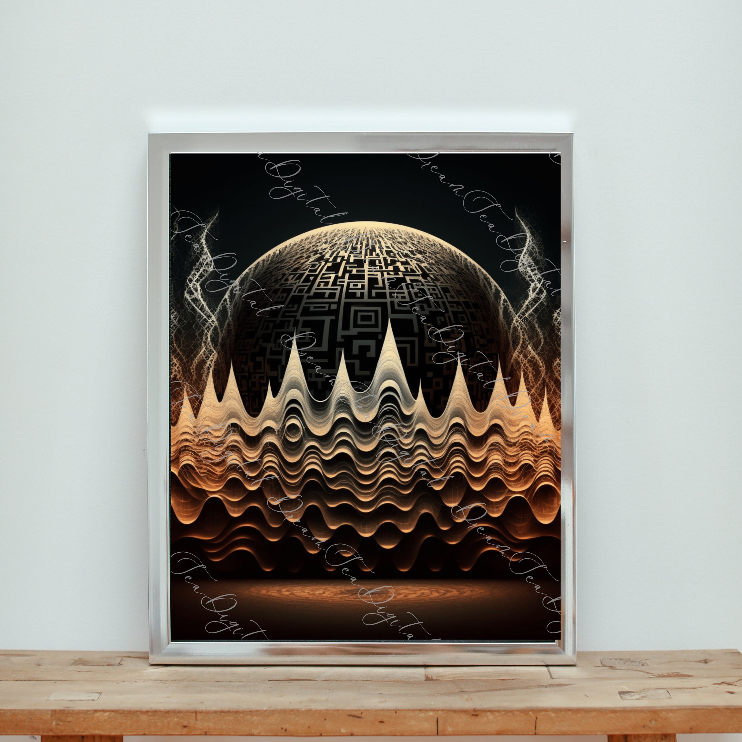 QR Code Soundwave Midjourney Sound Wave Soundwave Art Angel Numberangel Number1111pixel Art ...