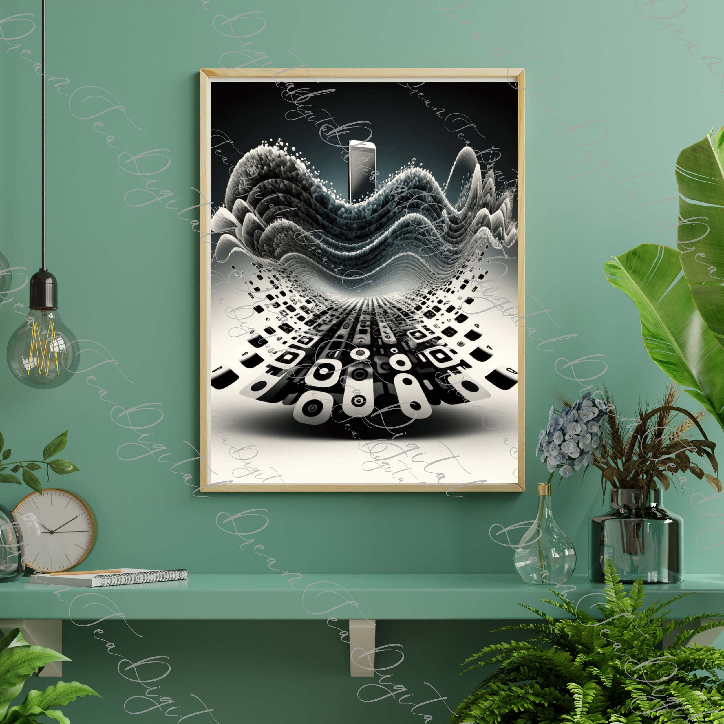 Soundwave Qr Codes Midjourney Sound Wave Soundwave Art Angel ...